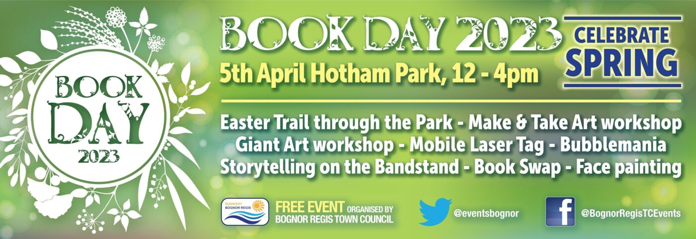 Book Day - Celebrate Spring - What's On - Love Bognor Regis