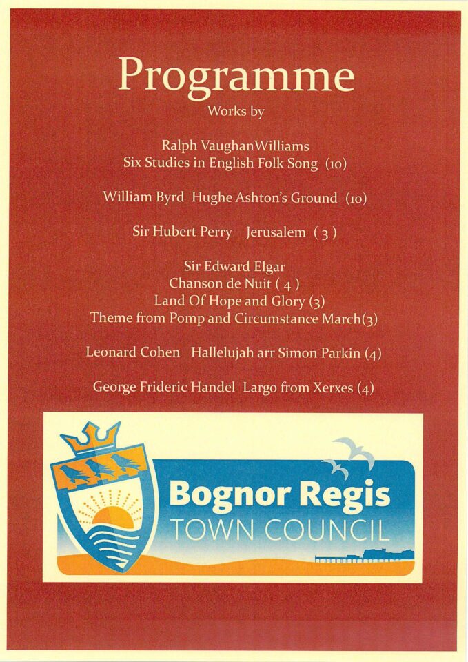Coronation Concert - What's On - Love Bognor Regis