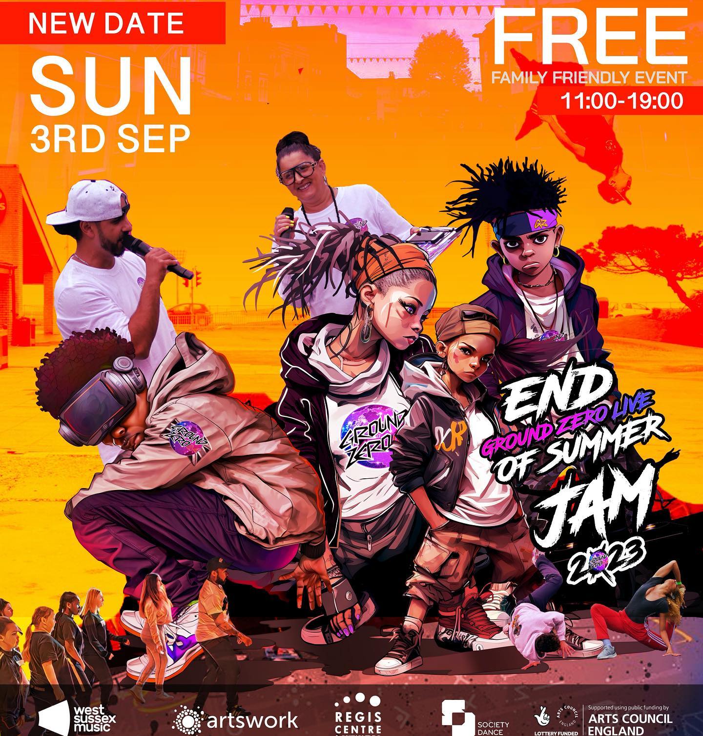 Ground Zero Live End of Summer Jam 2023 - What's On - Love Bognor Regis