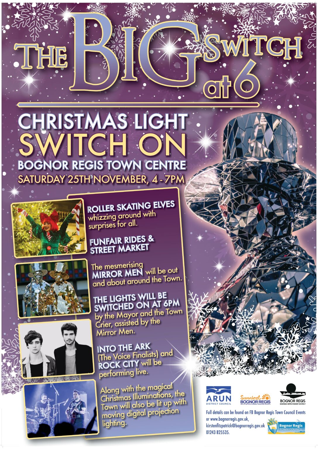 The BIG Switch at 6!! Christmas lights and digital projections switch-on - What's On - Love ...