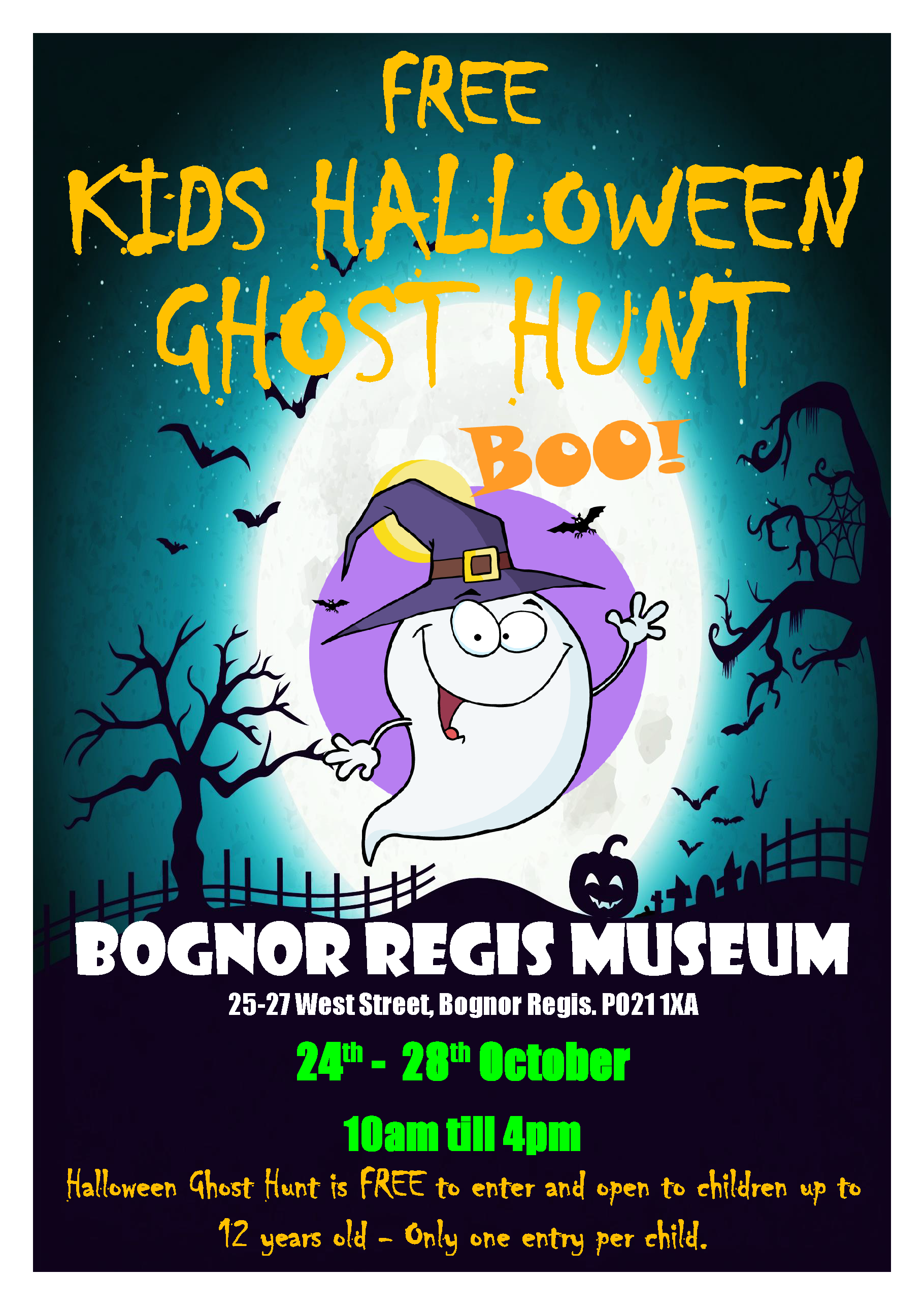 Kids Halloween Ghost Hunt - What's On - Love Bognor Regis