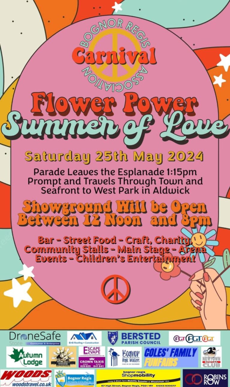 Bognor Regis Carnival 2024 - What's On - Love Bognor Regis