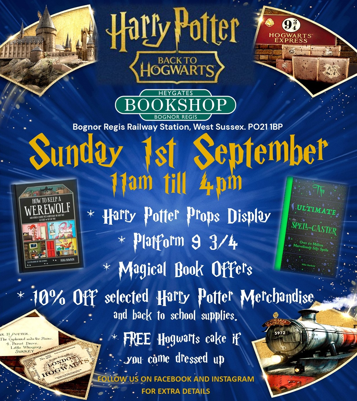 BACK TO HOGWARTS DAY - What's On - Love Bognor Regis