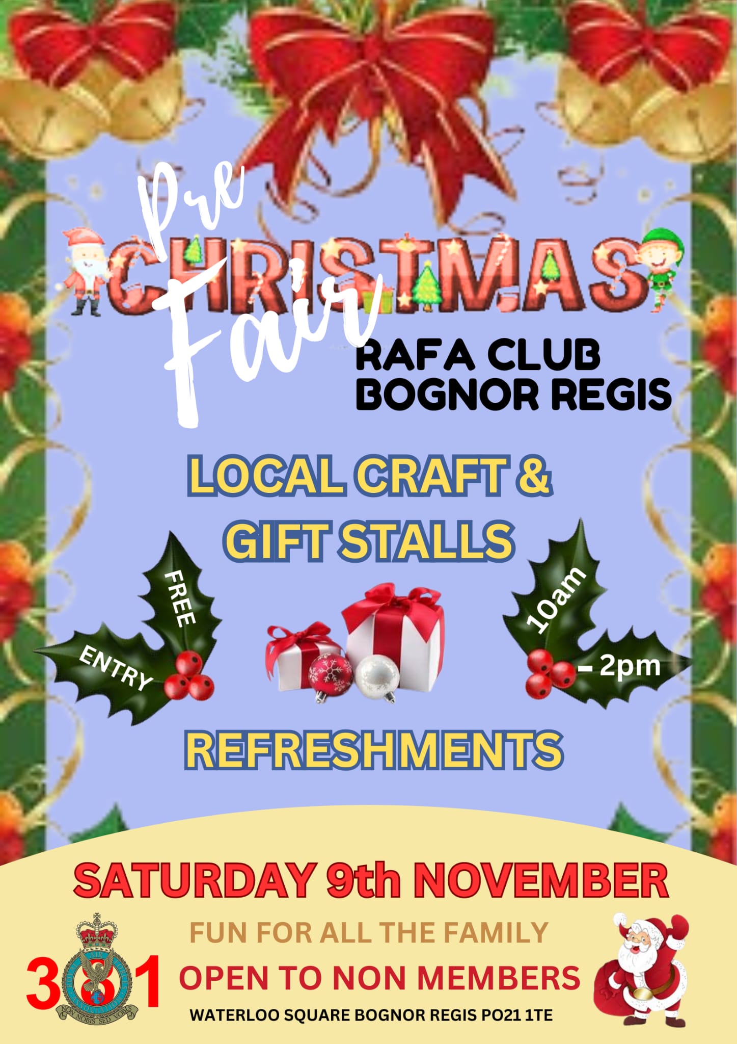 Pre Christmas Craft Fair - What's On - Love Bognor Regis