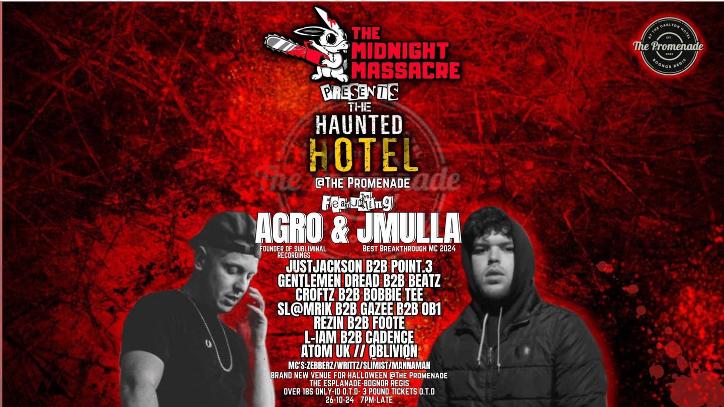 The Midnight Massacre Presents: The Haunted Hotel - What's On - Love ...